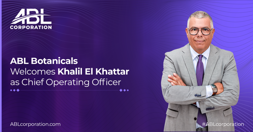 ABL Corporation Welcomes Khalil El Khattar as Chief Operating Officer ...